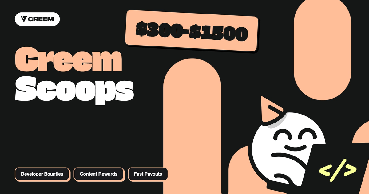 Creem Scoops - Get Paid to Create Sweet Content | Creem